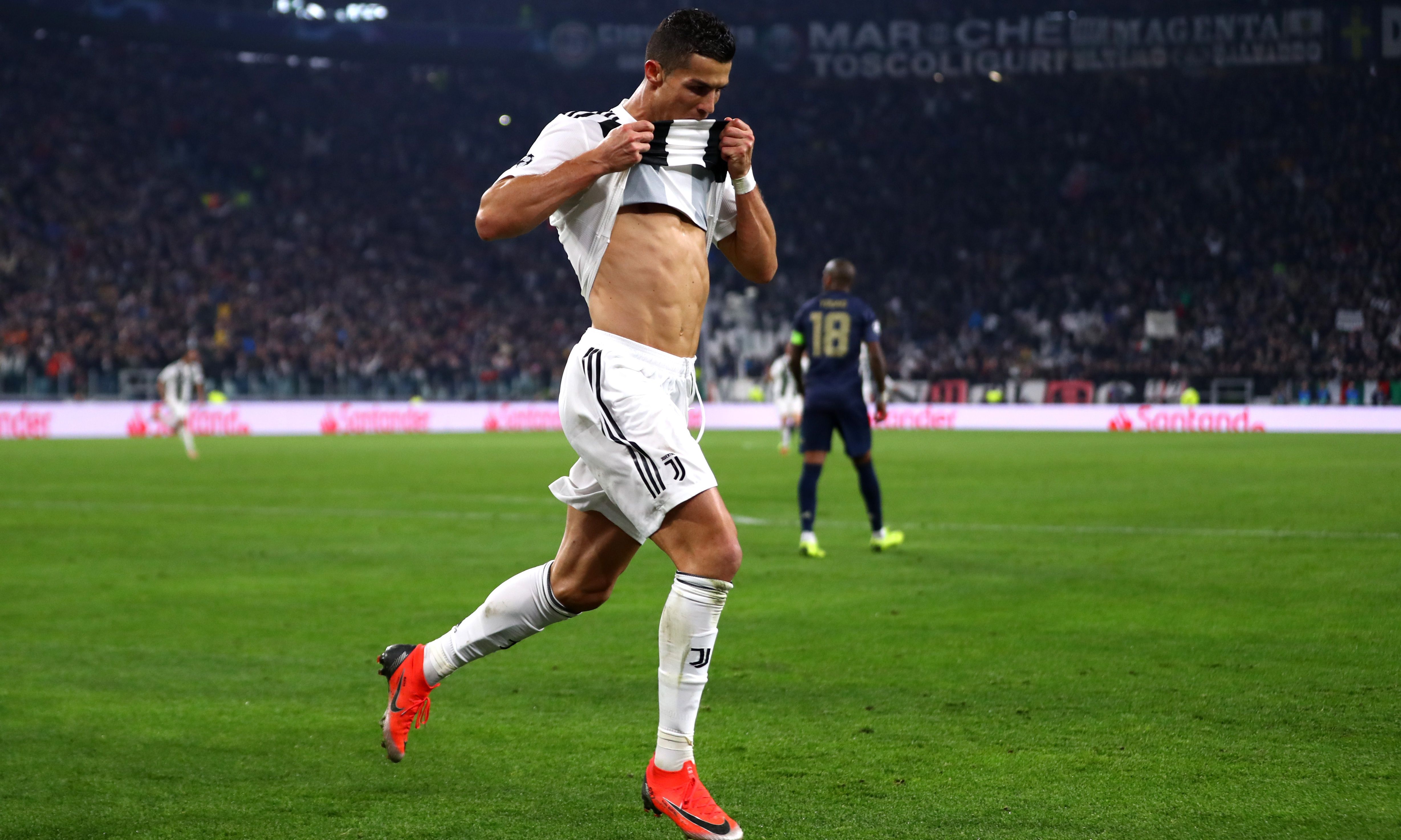 CR7, gol capolavoro ed esultanza: poi si scusa con i tifosi dello ...